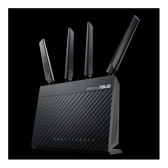 LAN/WIFI Asus 4G/LTE Modem Router 1300Mbps AC1900 - 4G-AC68U/UK ...