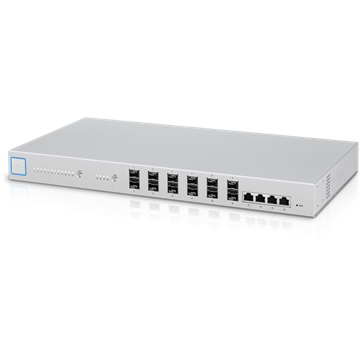Ubiquiti UniFi Fiber Switch, 12xSFP+ port, 4x10GbE RJ45 port, redundáns ...