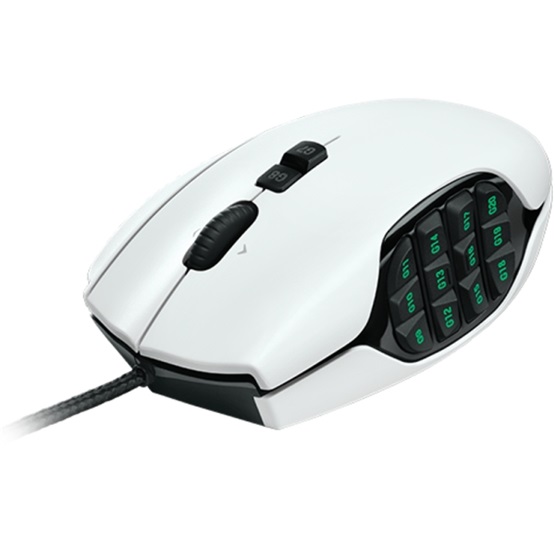 Mouse Logitech G600 MMO Laser Gaming Mouse - White - Expert webáruház ...