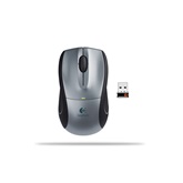 Mouse Logitech M505 Cordless Laser Light Silver - Unifying receiver ...