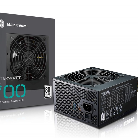 TÁP Cooler Master 700W - MasterWatt Lite - MWE White 230V 700 - MPE ...
