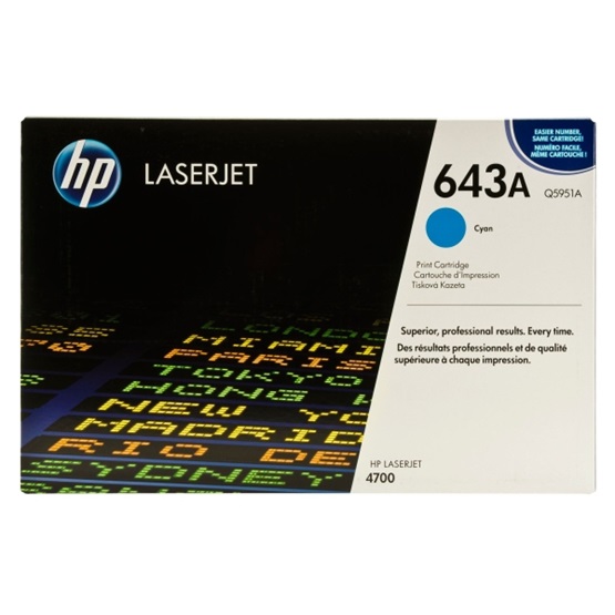 Toner HP Q5951A - HP 643A - Ciánkék - Expert webáruház - notebook ...