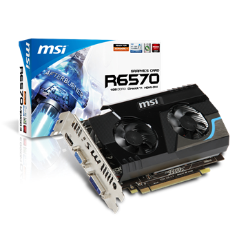 VGA MSI PCIe AMD HD 6570 1GB DDR3 - R6570-MD1GD3 V2 - Expert webáruház ...