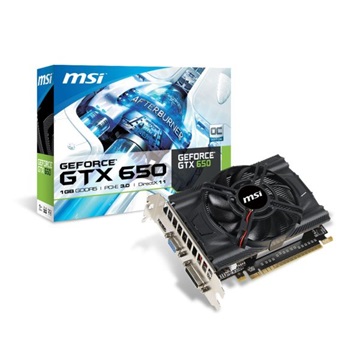 VGA MSI PCIe NVIDIA GTX 650 1GB GDDR5 - N650-1GD5/OC V1 - Expert ...